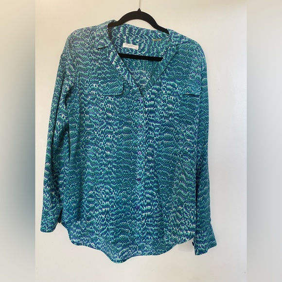Equipment | Tops | Equipment Silk Printed Blouse | Poshmark
